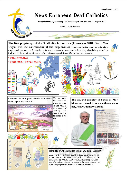 MONTHLY NEWSLETTER :: Deaf Catholics of Europe